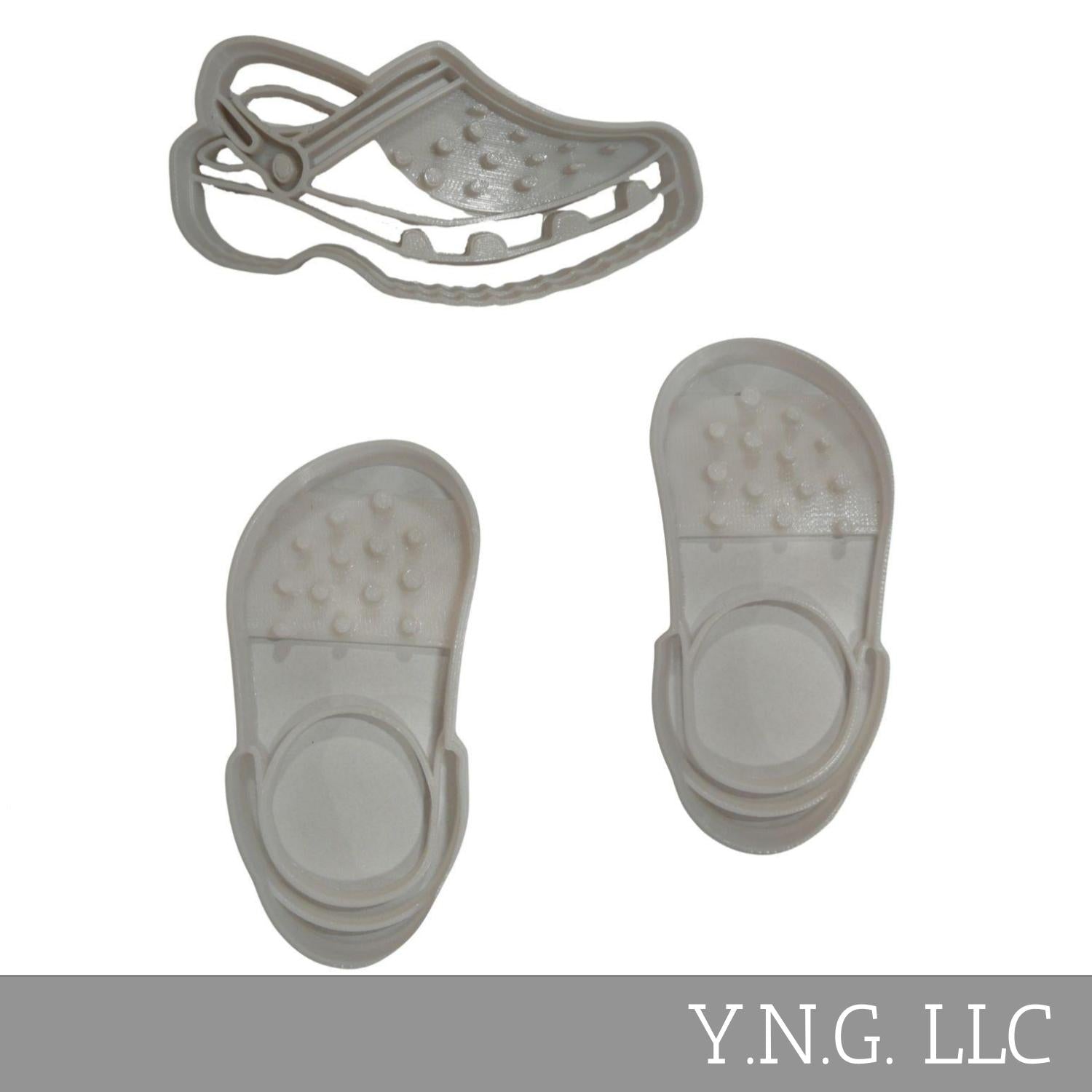 Crocs Clog Shoes Left And Right Feet Cookie Cutters Made In USA PR1934 ...