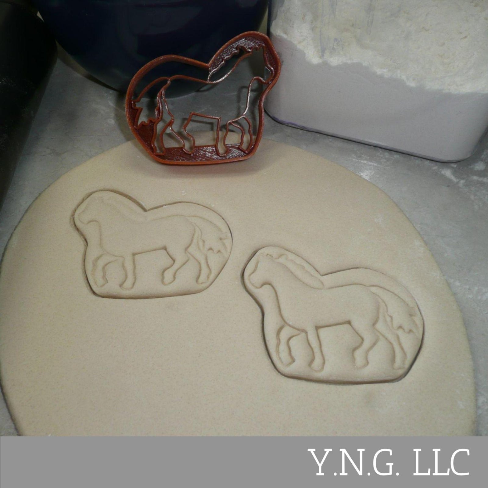Horse Full Body Side View Detailed Cookie Cutter Made In USA PR5037 ...