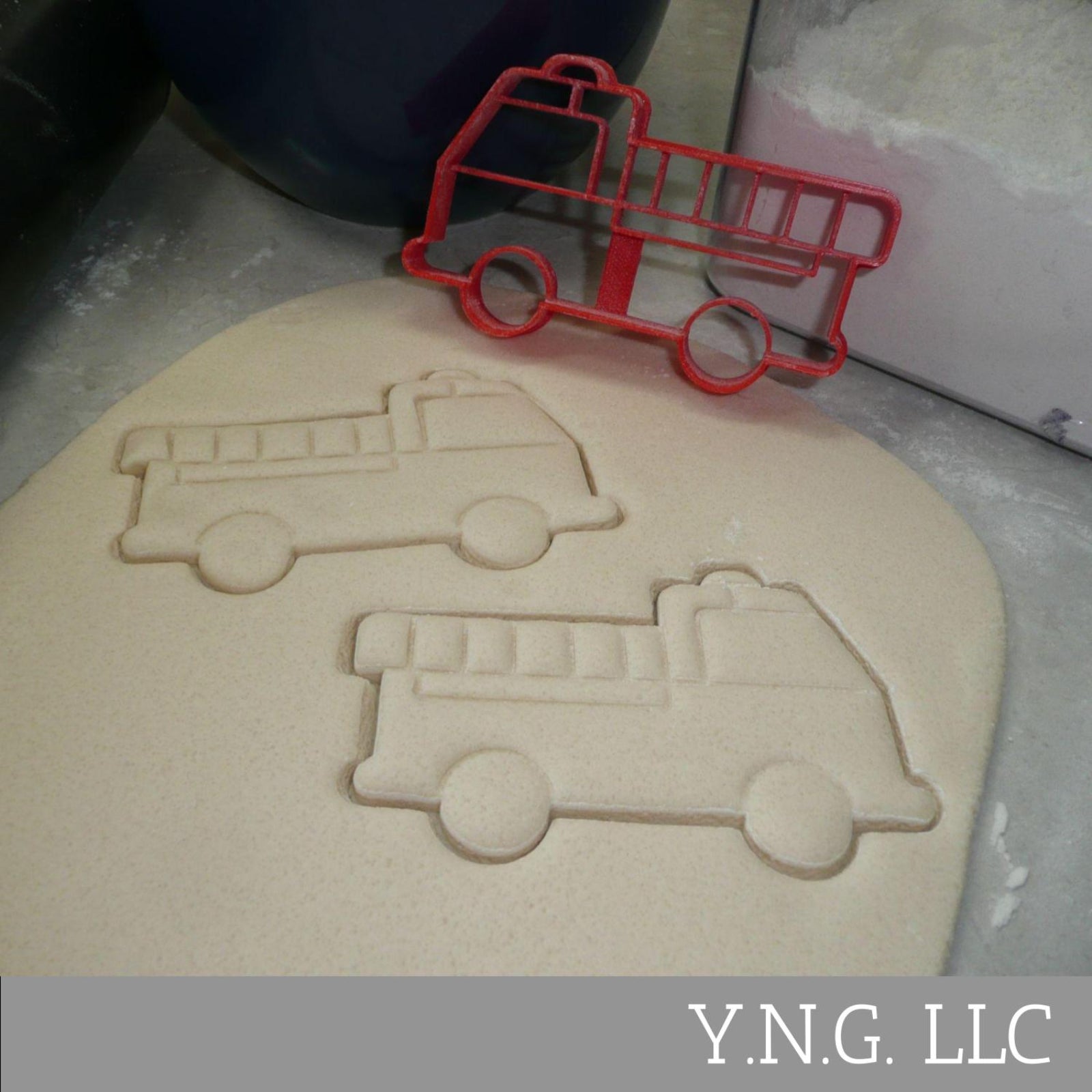 Fire Truck Engine Firefighter Vehicle Cookie Cutter Made In USA PR5074 ...